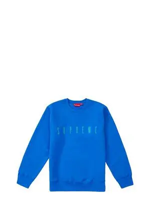 Supreme Crewneck Sweatshirt Bright Blue