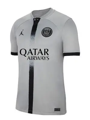 JORDAN Paris Saintgermain 2022/23 Stadium Away Jersey - Light Smoke Grey
