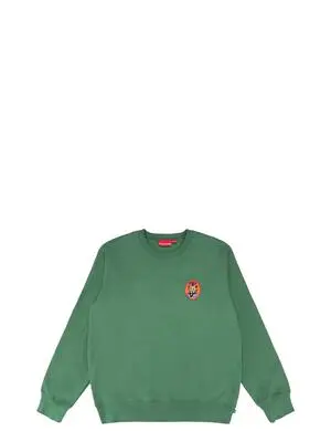 Supreme Crewneck Sweatshirt Light Pine