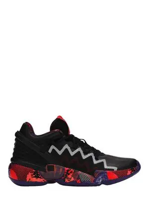 Adidas D.o.n. Issue #2 Made In China Collection Sneakers - Core Black/scarelet Red/silver Metallic