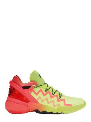 Adidas D.o.n. Issue #2 Fire Of Greatness Sneakers - Solar Yellow/solar Red/core Black