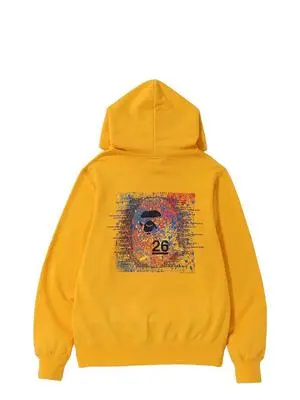 A BATHING APE Nowhere 26th Anniversary Pullover Hoodie - Yellow
