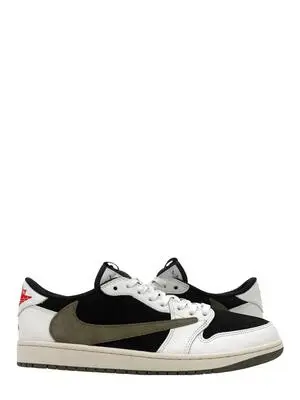 JORDAN 1 Retro Low Og Sp Travis Scott Olive - Sail/university Red/black