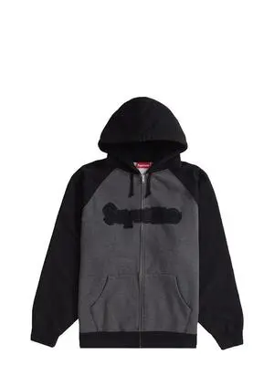 Supreme Gonz Appliqué Zip Up Hooded Sweatshirt - Black
