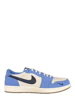JORDAN 1 Retro Low Og Unc Pe Sneakers - Coconut Milk/college Navy/valor Blue