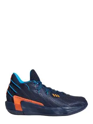 Adidas Dame Lights Out Sneakers - Team Navy/bright Blue/team Solar Orange