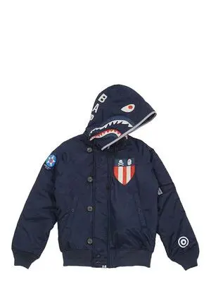 A BATHING APE Nbhd N2b Shark Jacket - Navy Blue