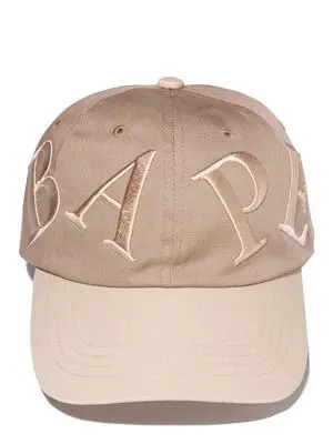 A BATHING APE Panel Cap - Beige