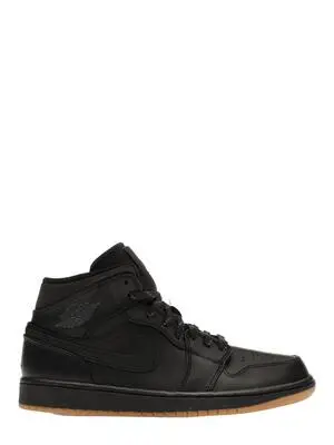JORDAN Jordan 1 Retro Mid Winterized Sneakers Black/anthracite/gum Yellow