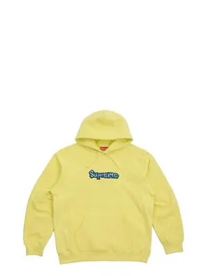 Supreme Gonz Logo Hooded Sweatshirt Lemon