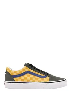 VANS Old Skool Otw Rally Sneakers - Checker/multi/deep Lichen Green
