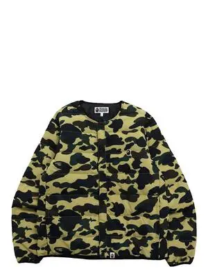 A BATHING APE 1st Camo Light Weight Down Jacket - Yellow
