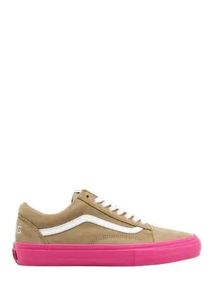 VANS Old Skool Pro S Golf Wangin Sneakers - Wheat/pink