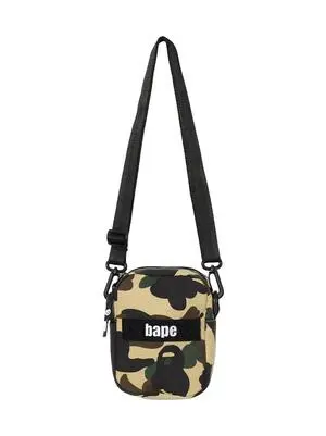 A BATHING APE 1st Camo Military Shoulder Bag - Yellow
