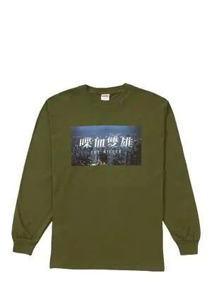 Supreme The Killer Long Sleeve Tee Shirt - Olive