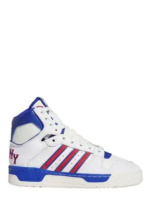 Adidas Conductor High Sneakers - Cloud White/royal Blue/core White