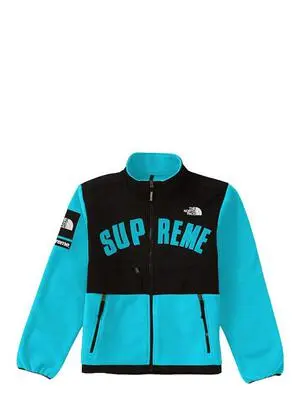 Supreme The North Face Arc Logo Denali Fleece Jacket - Teal