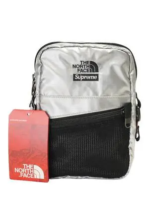Supreme The North Face Metallic Shoulder Bag - Silver