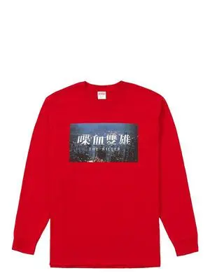 Supreme The Killer Long Sleeve Tee Shirt - Red