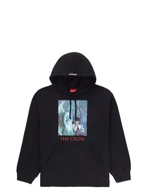 Supreme The Crow Hooded Sweatshirt - Black