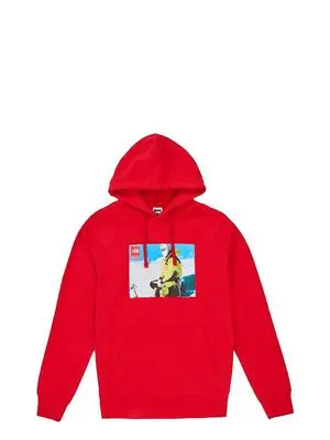 Supreme The North Face Photo Hooded Sweatshirt - Red
