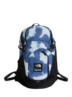 Supreme The North Face Bleached Denim Print Pocono Backpack - Indigo