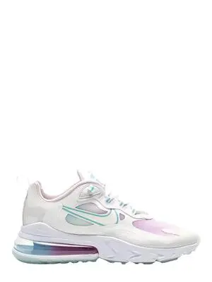 Nike Air Max 270 React Sneakers - Summit White/bleached Aqua/light Violet