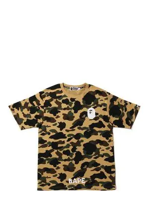 A BATHING APE 1st Camo Bathing Ape Tee Shirt - Yellow