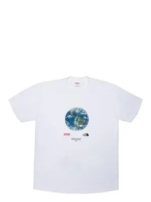 Supreme The North Face One World Tee Shirt White