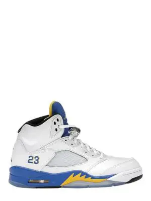 JORDAN 5 Retro Laney - White/varsity Maize/varsity Royal