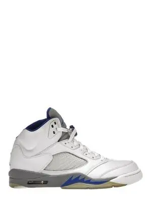 JORDAN 5 Retro - White/sport Royal/stealth