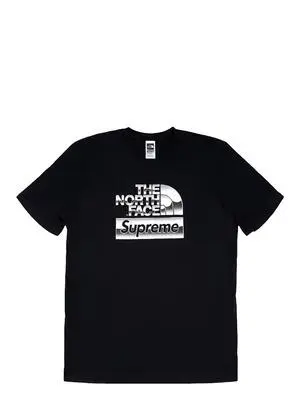 Supreme The North Face Metallic Logo T-shirt Black