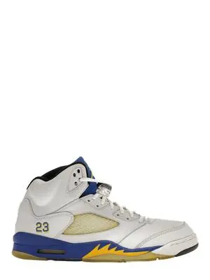 JORDAN 5 Retro Laney Sneakers - White/varsity Royal/varsity Maize