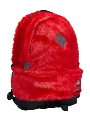Supreme The North Face Faux Fur Backpack - Red