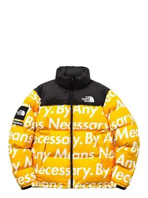 Supreme The North Face Nuptse Jacket - Yellow