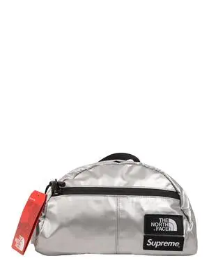 Supreme The North Face Metallic Roo Ii Lumbar Pack - Silver