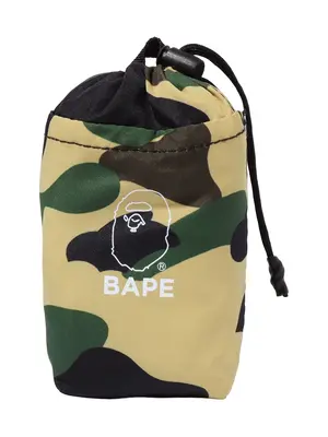 A BATHING APE 1st Camo Packable Waist Bag - Yellow