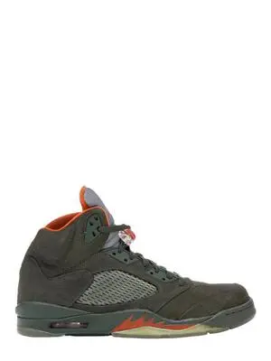JORDAN 5 Retro Olive - Army Olive/solar Orange/black