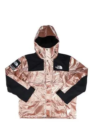 Supreme The North Face Metallic Mountain Parka Jacket - Rose Gold