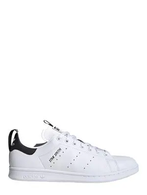 Adidas Stan Smith Lace Up Sneakers - Cloud White/core Black/solar Red