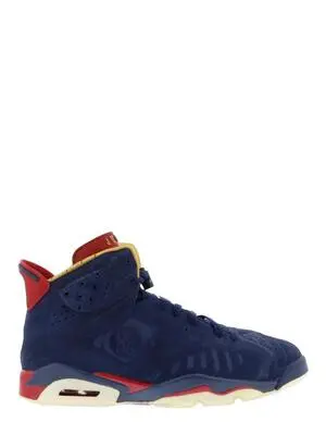 JORDAN 6 Retro Doernbecher Sneakers - Midnight Navy Blue/white/varsity