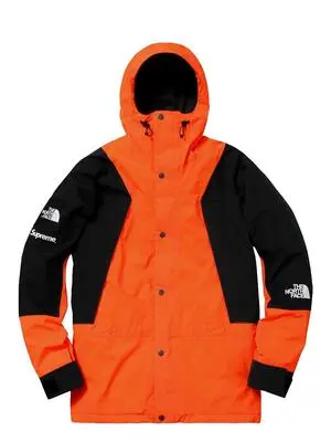 Supreme The North Face Mountain Light Jacket - Orange