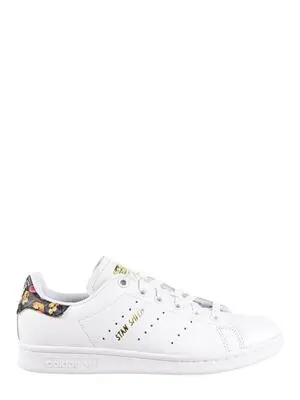 Adidas Stan Smith Floral Sneakers - Cloud White/gold Metallic