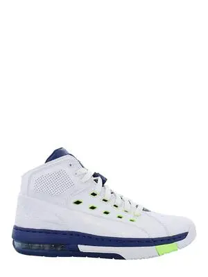JORDAN Jordan Ol' School High-Top Sneakers White/insignia Blue/ghost Green