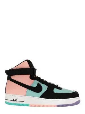 Nike Air Force 1 High Have A Nike Day Sneakers Hyper Jade/black/bleached Coral