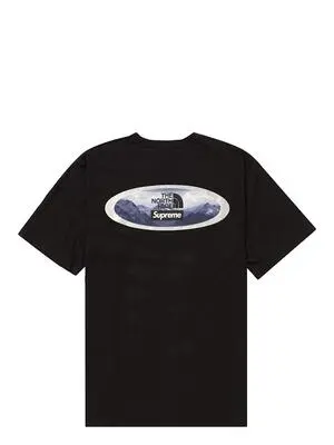 Supreme The North Face Mountains Tee Shirt Black
