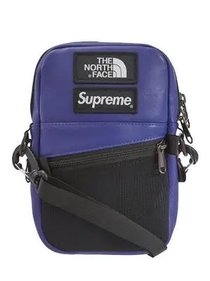 Supreme The North Face Leather Shoulder Bag - Royal