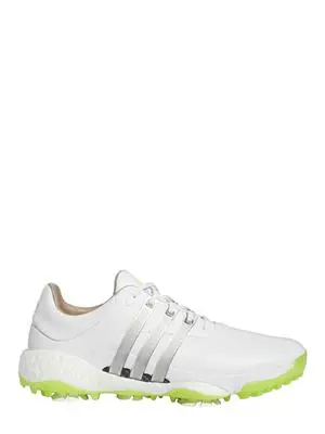 Adidas Tour360 22 Athletic Sneakers - Cloud White/silver Metallic/solar Slime
