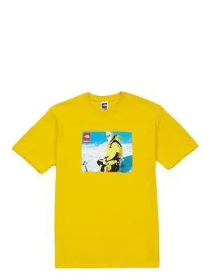 Supreme The North Face Photo Tee Shirt Yellow