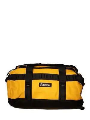 Supreme The North Face Leather Base Camp Duffle - Yellow